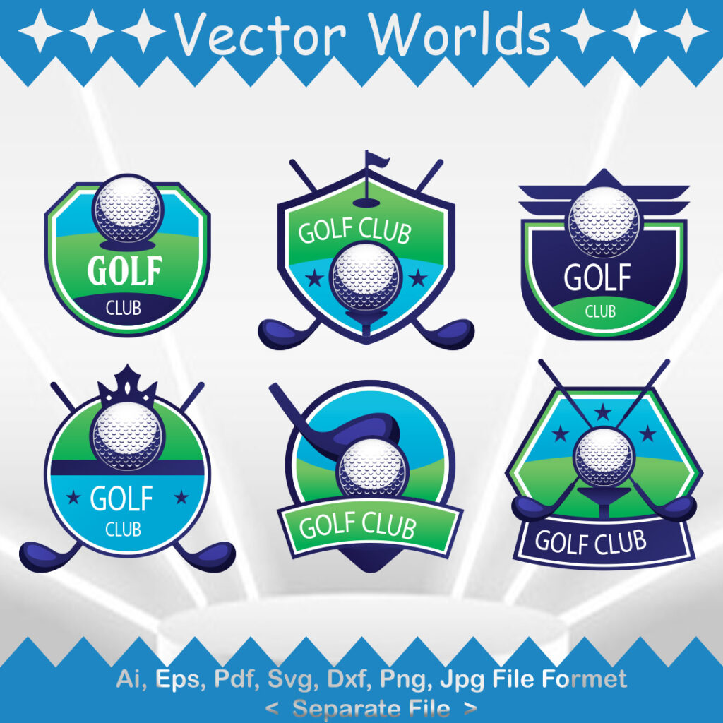 Golf Logo SVG Vector Design - MasterBundles