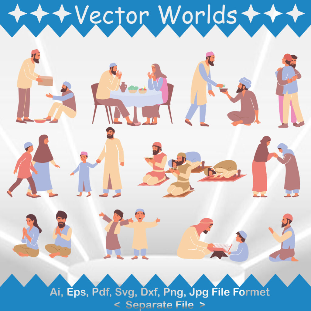 Ramadan Time SVG Vector Design - MasterBundles