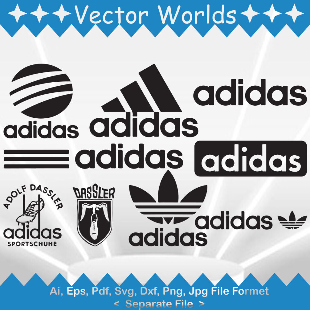 Adidas Logo SVG Vector Design - MasterBundles