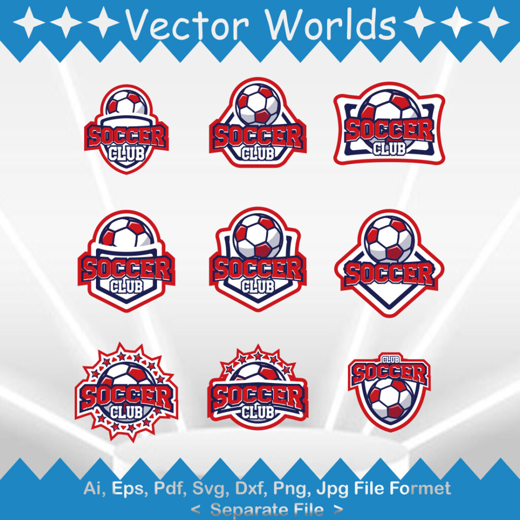 Soccer Logo SVG Vector Design - MasterBundles