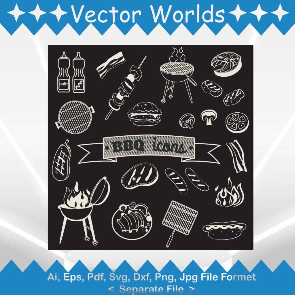 Barbecue Party SVG Vector Design - MasterBundles