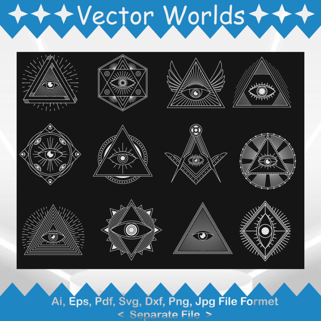 Illuminati sign SVG Vector Design - MasterBundles