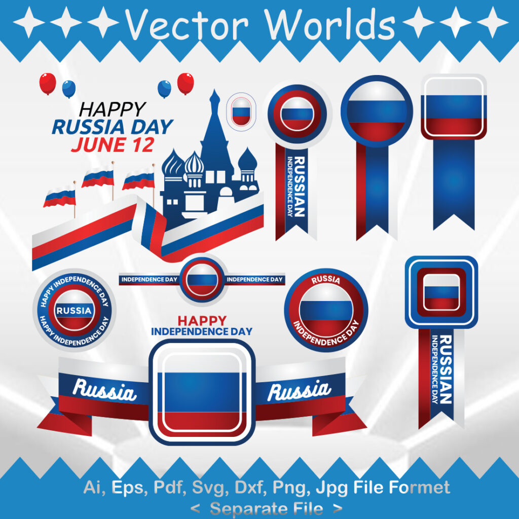 Russia VICTORY DAY SVG Vector Design - MasterBundles
