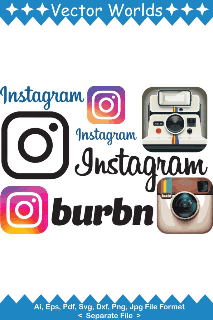 Instagram Logo SVG Vector Design - MasterBundles