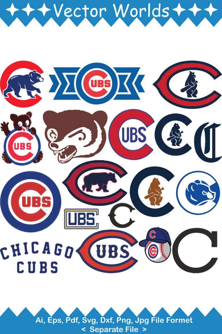 Chicago Cubs logo SVG Vector Design - MasterBundles