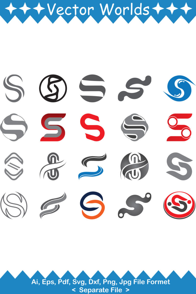 S Logo SVG Vector Design - MasterBundles
