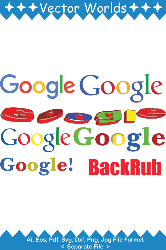 Google Logo SVG Vector Design - MasterBundles