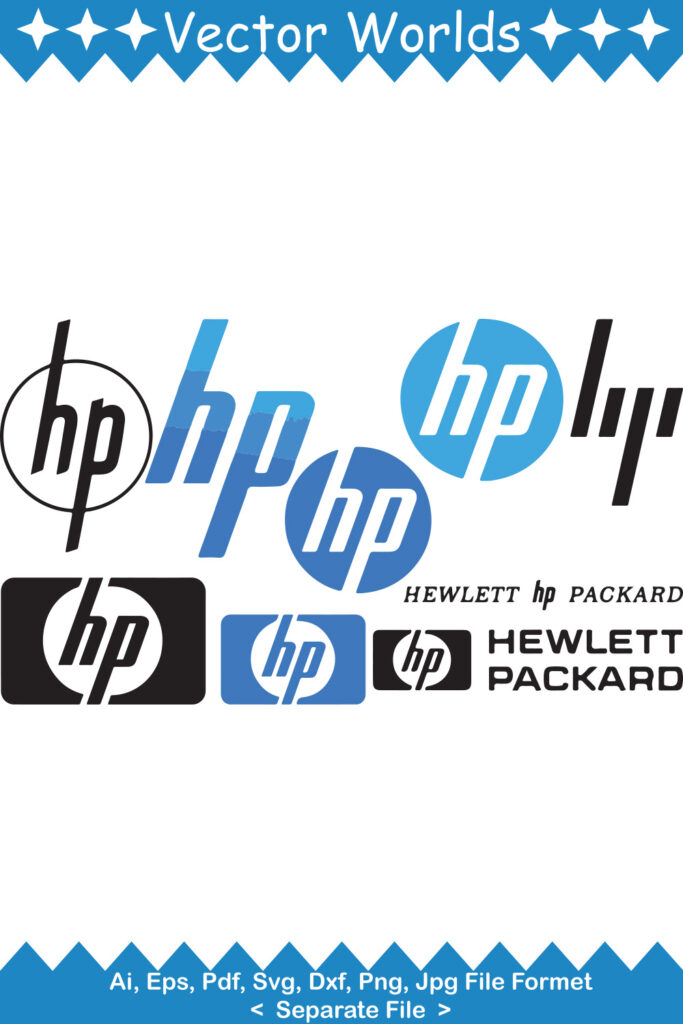 HP Logo SVG Vector Design - MasterBundles