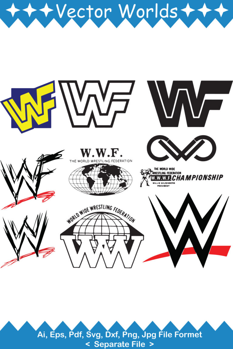 WWE Logo SVG Vector Design - MasterBundles