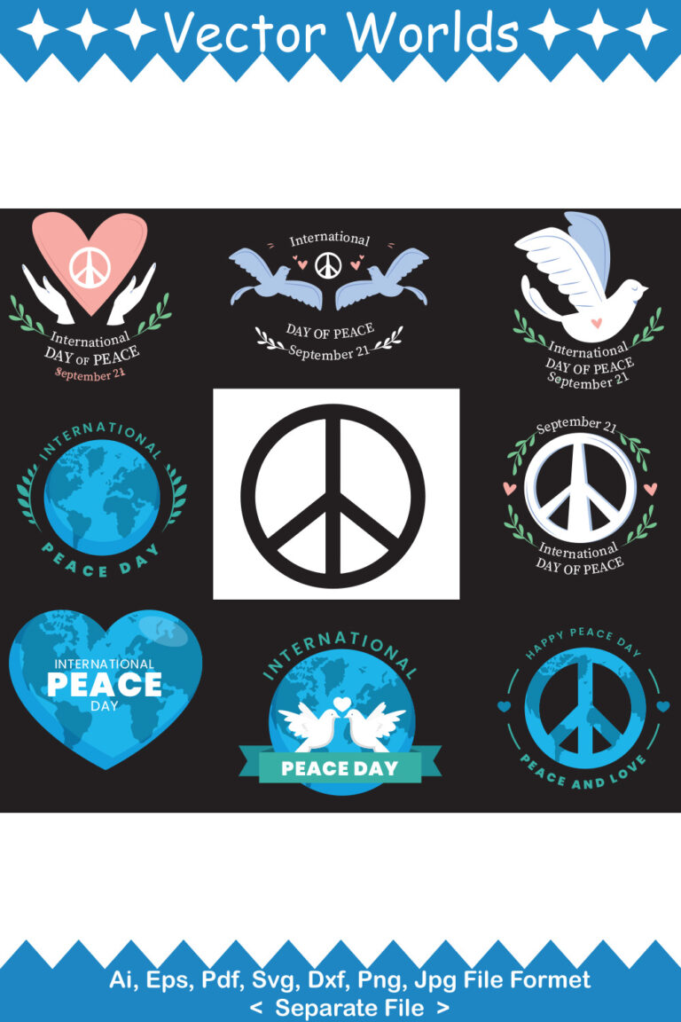 Peace SVG Vector Design - MasterBundles