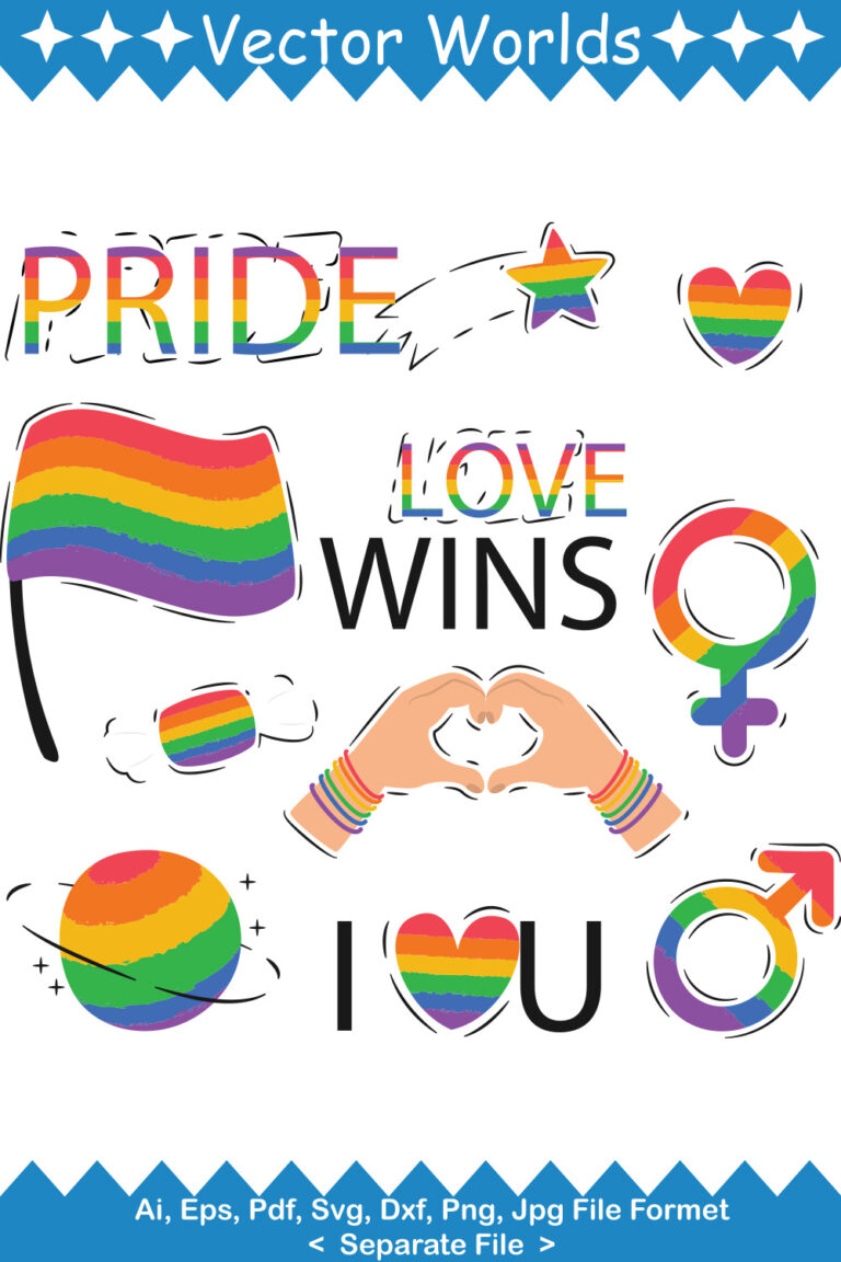 LGBT SVG Vector Design - MasterBundles