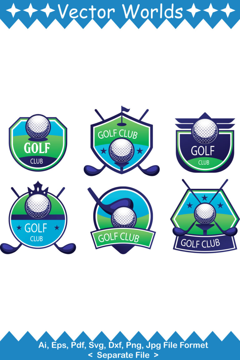 Golf Logo SVG Vector Design - MasterBundles