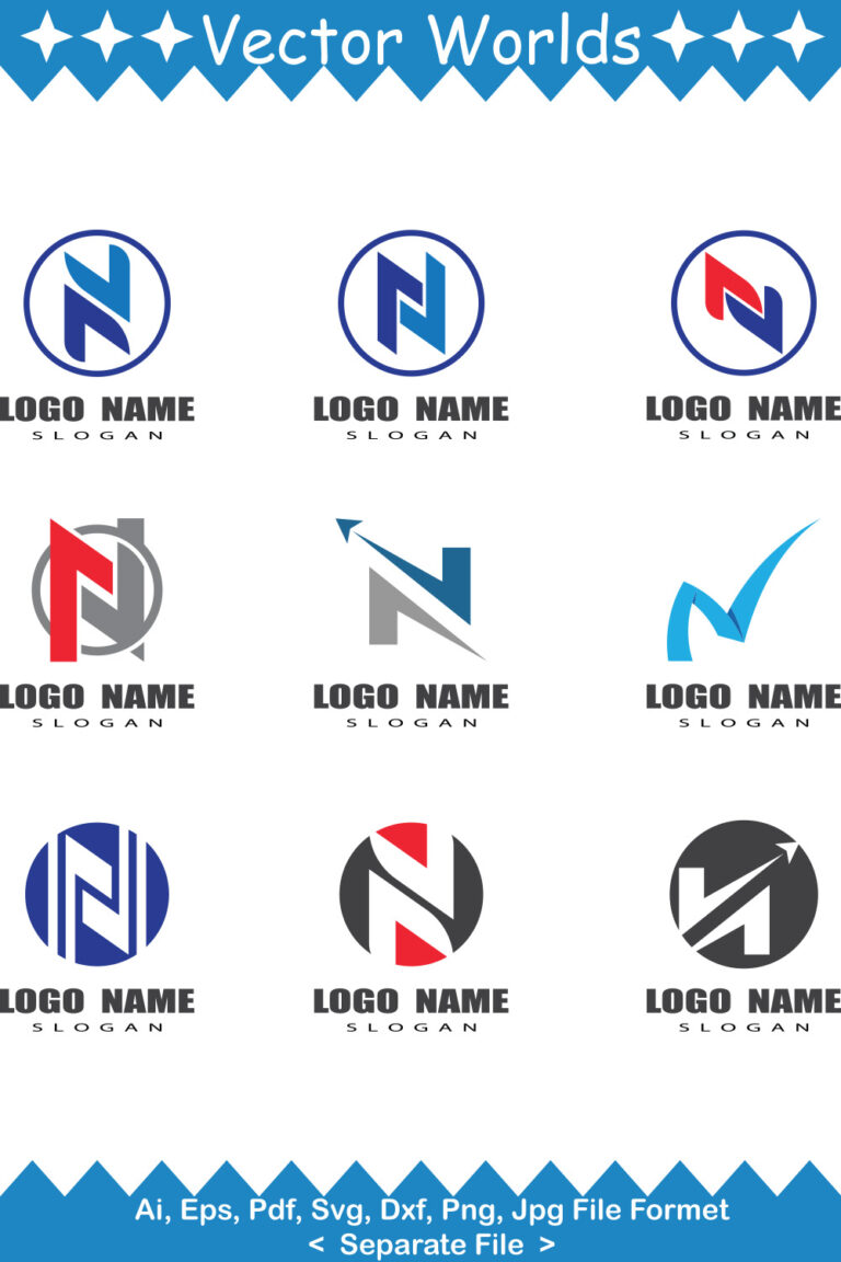 N Logo SVG Vector Design - MasterBundles