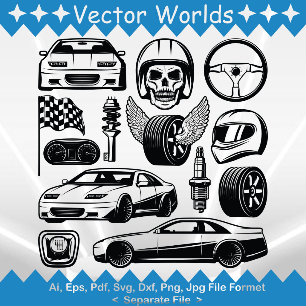 Car Element SVG Vector Design - MasterBundles