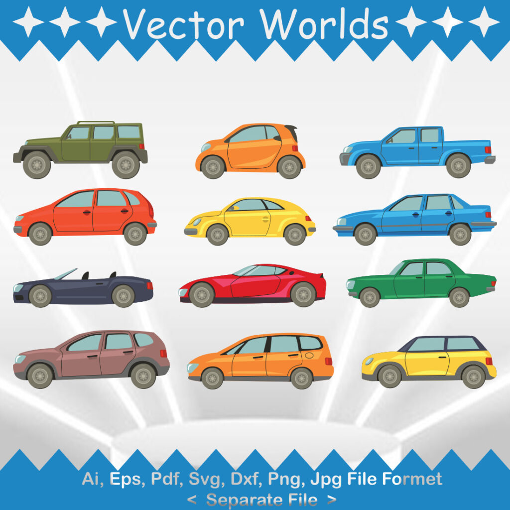 Car SVG Vector Design - MasterBundles