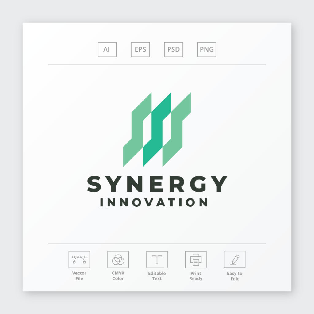 Synergy Letter S Logo - MasterBundles
