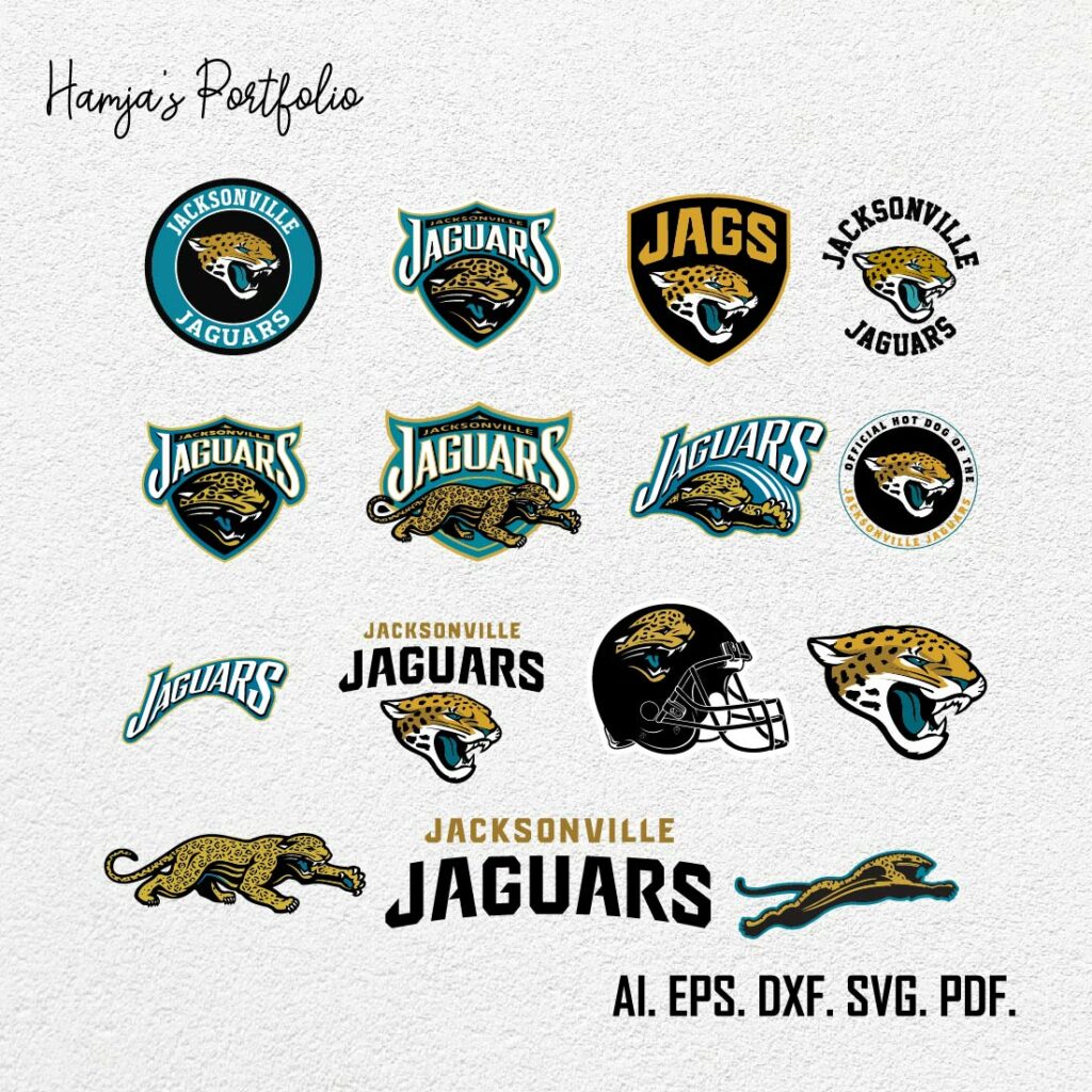 Jacksonville Jaguars Vector logo Svg - MasterBundles