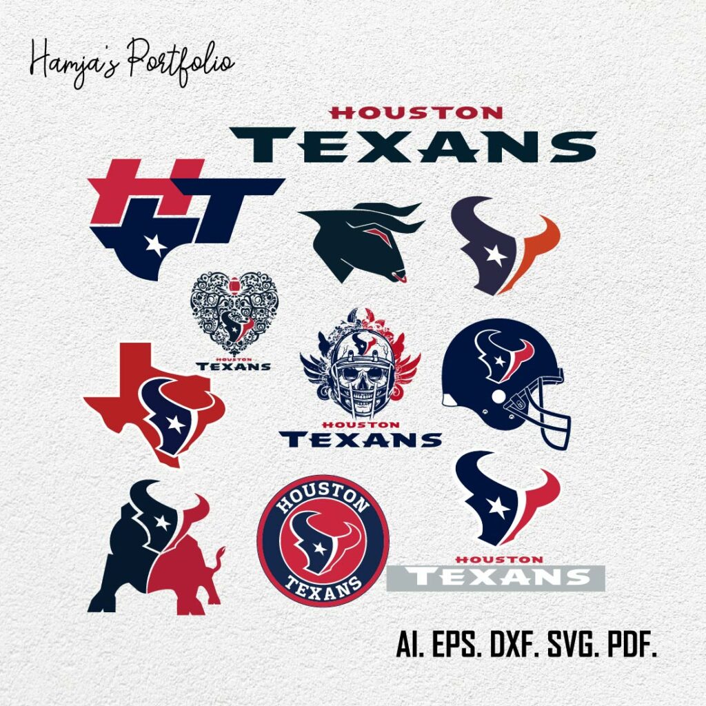 Houston Texans Vector logo Svg - MasterBundles