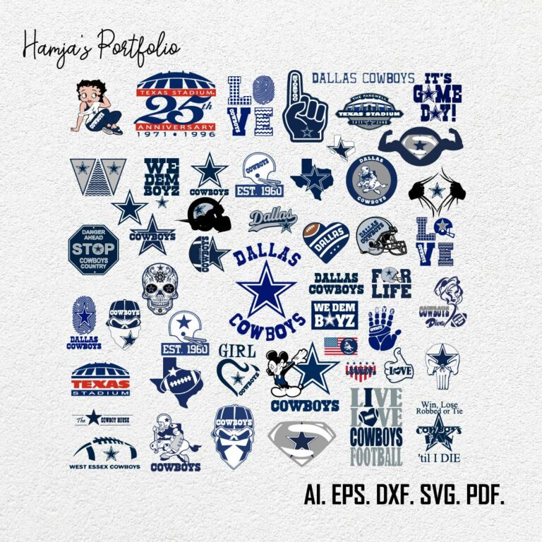 Dallas Cowboys Vector logo Svg - MasterBundles