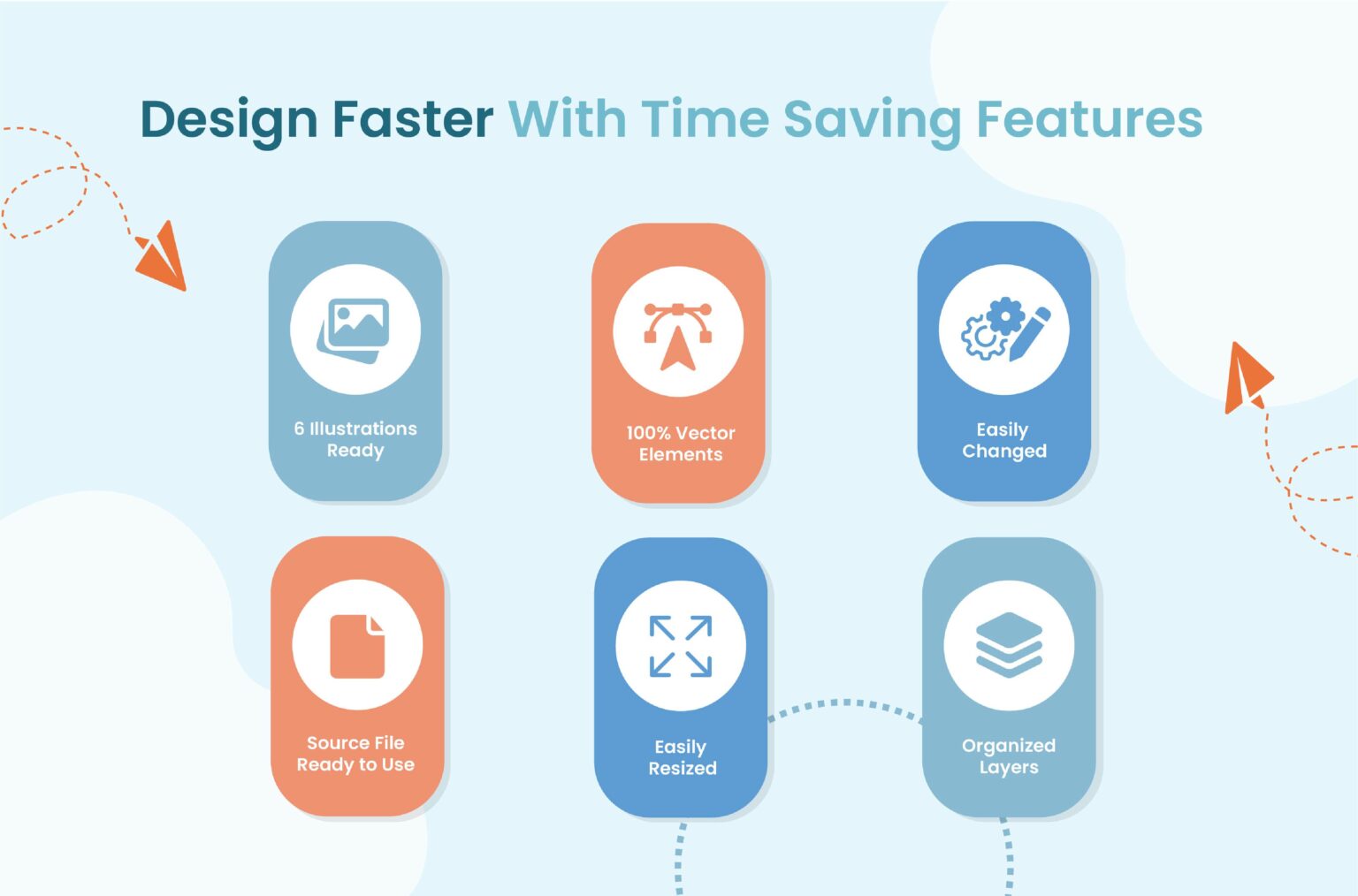 Illustration Design Digital Transformation - MasterBundles