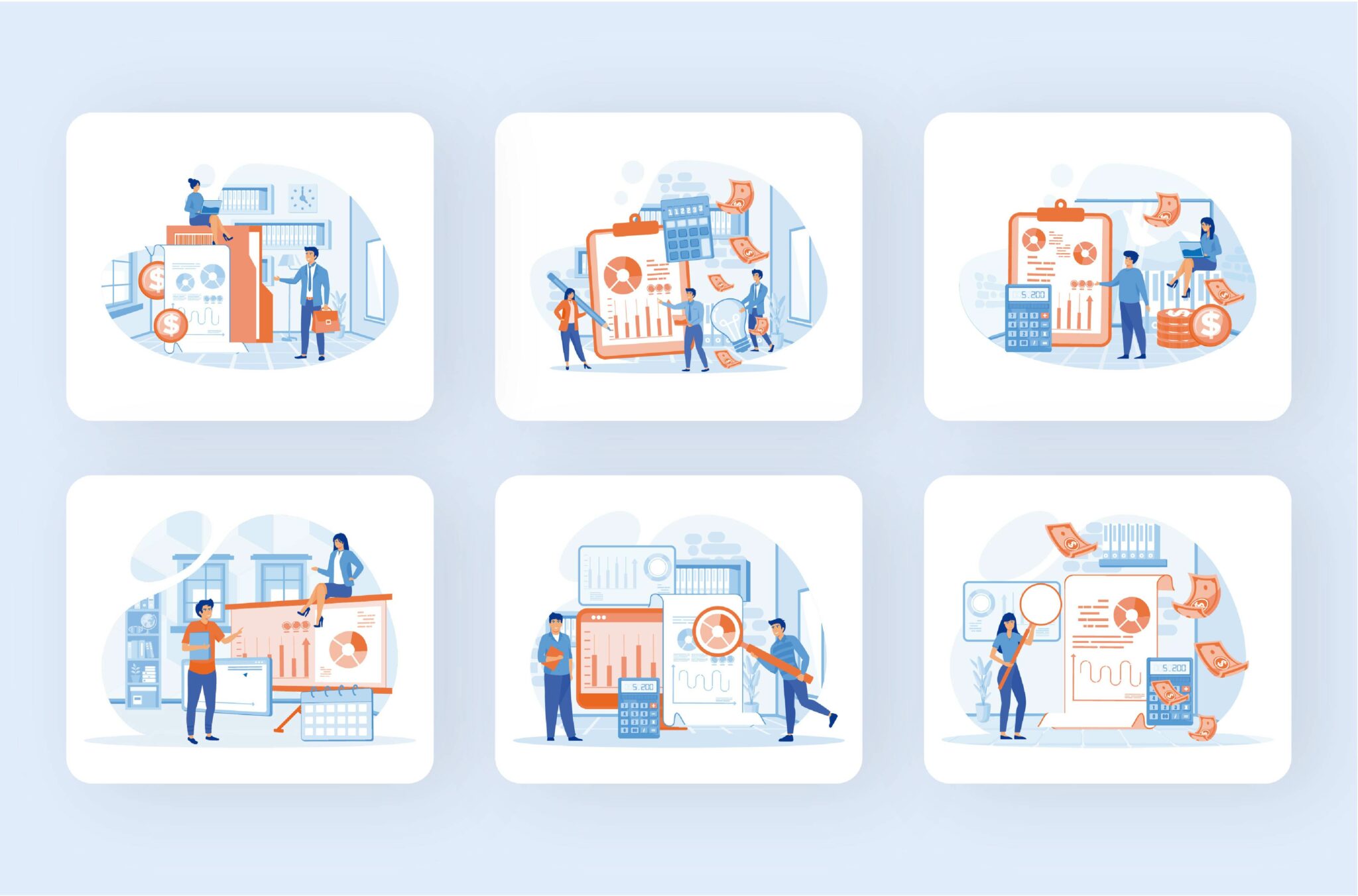 Illustration of Audit Concept - MasterBundles