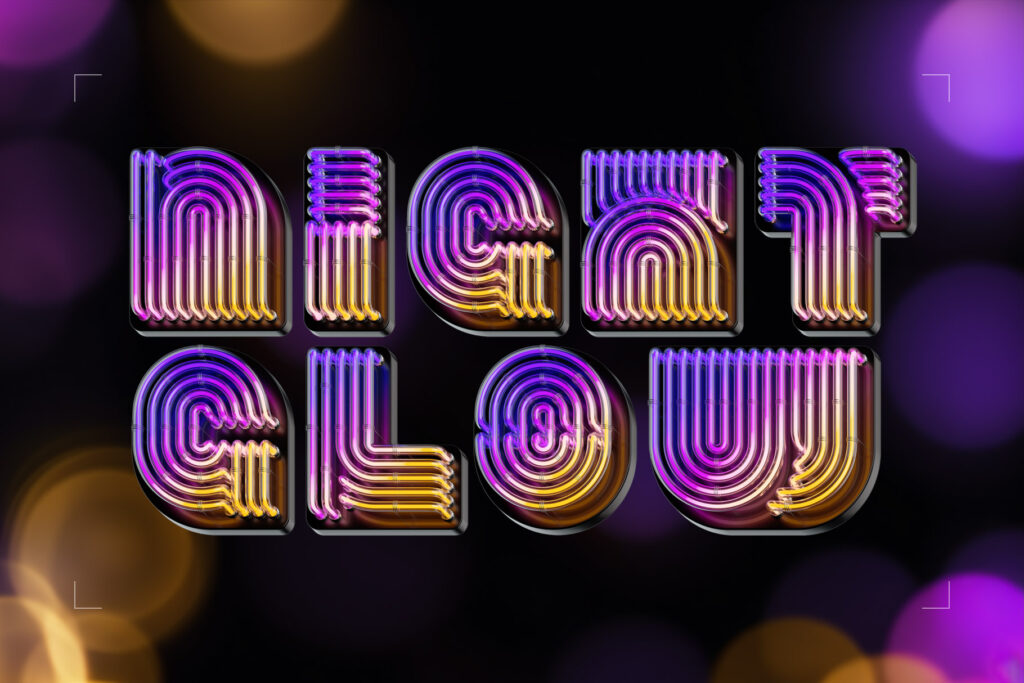 Night Ray — Color Bitmap Font - MasterBundles