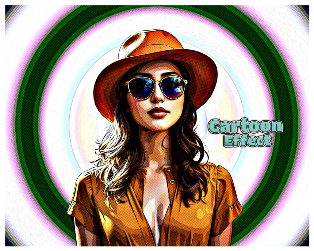 Editable Photoshop Pop Art Template - MasterBundles