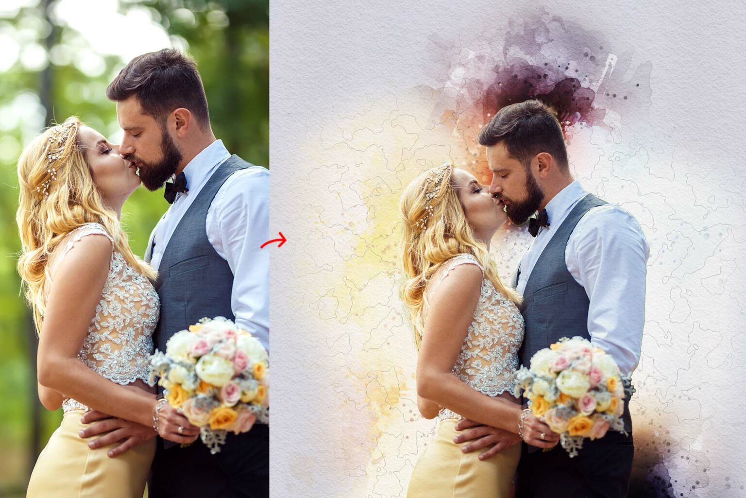 Pro Art Painting Photoshop Action - MasterBundles