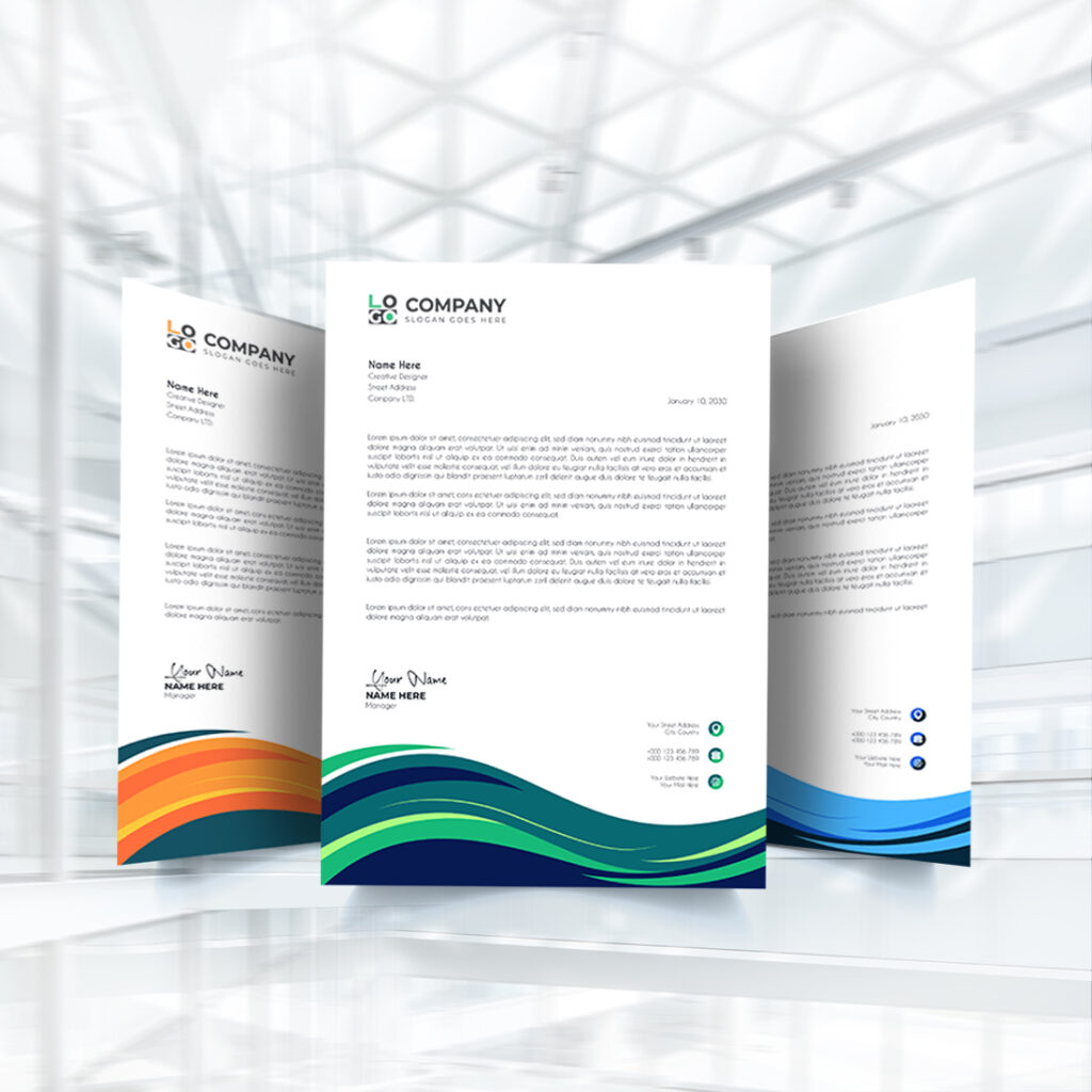 Professional Corporate Business Letter Head Template. - MasterBundles