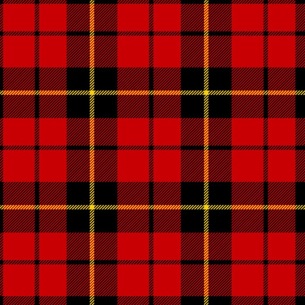 Red Color Tartan Plaid Clan Wallace Design Pattern for Fabrics ...