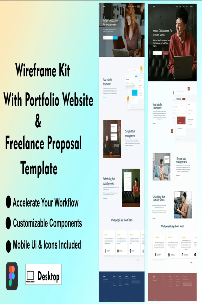 UI/UX Wireframe