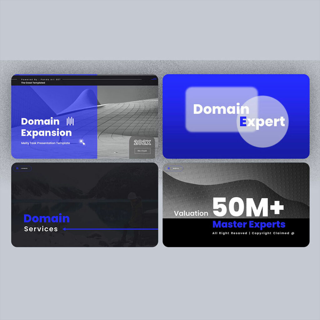 Domain Expansion Explain PowerPoint Presentation Template - MasterBundles