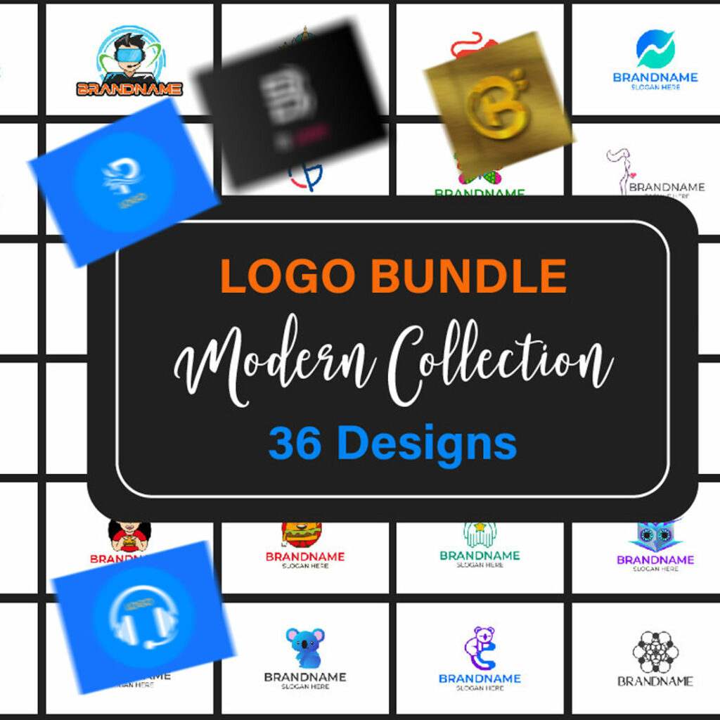 36 Logo Template Bundle - MasterBundles