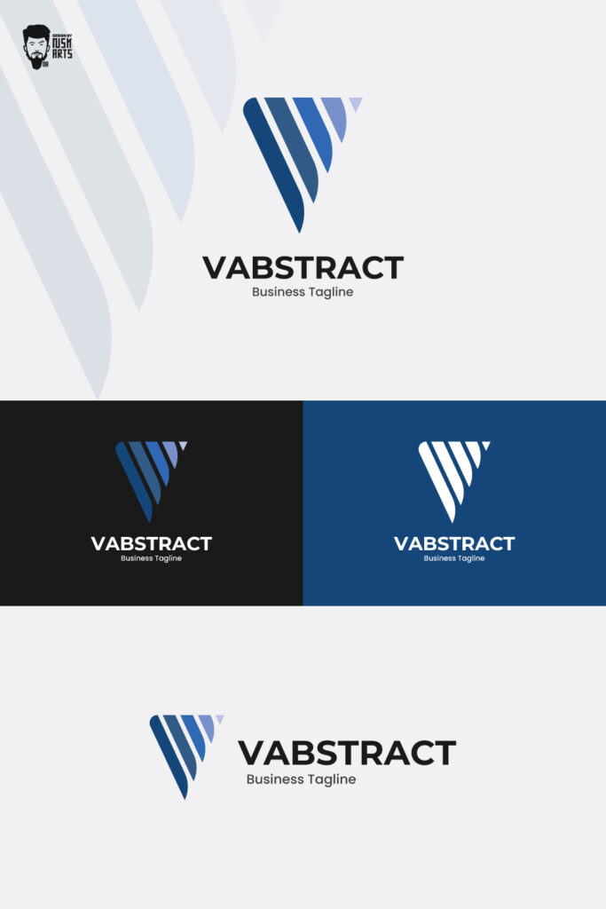 Letter V Abstract logo Design Template - MasterBundles