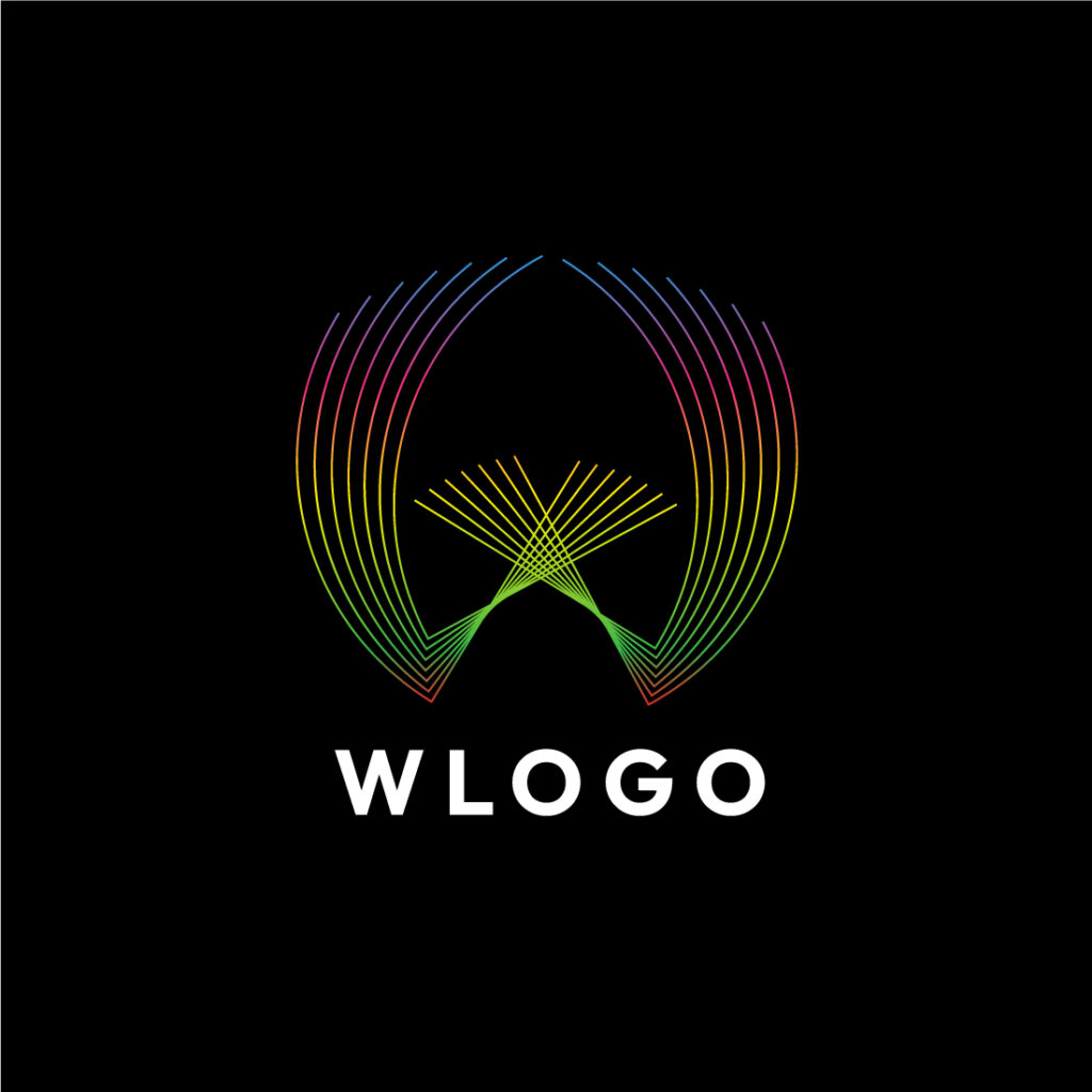 Elegant Line Art Letter W Initial Logo Design Pack - MasterBundles