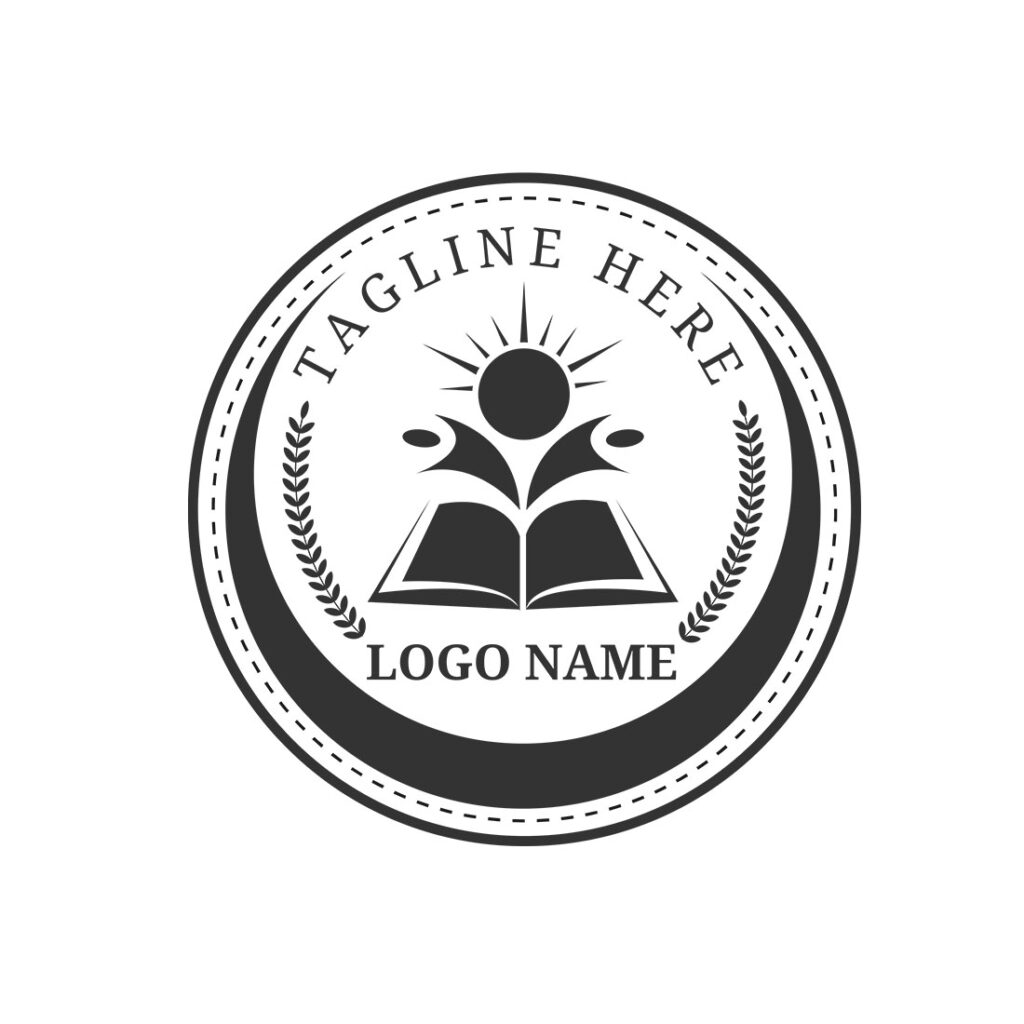 Premium School Badge Logo Design Kit - 100% Editable Vector Templates ...
