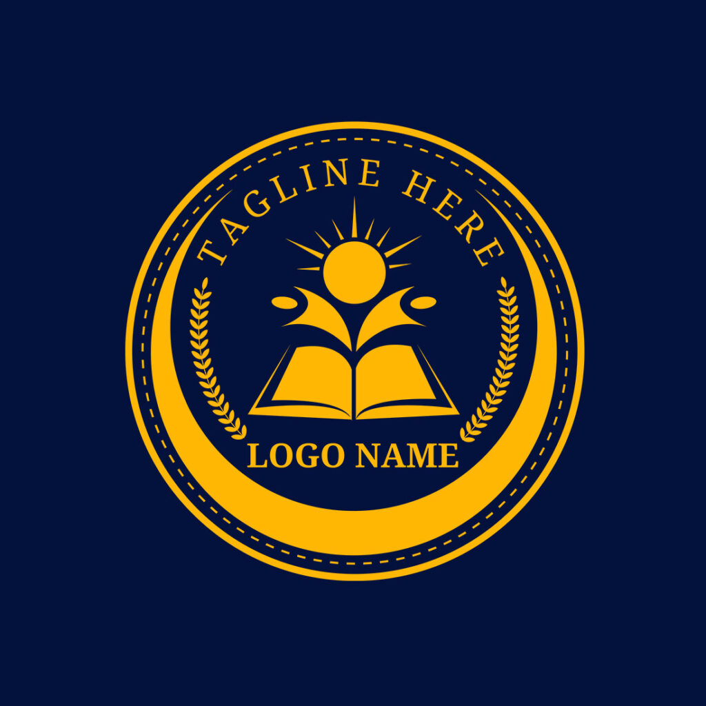 Premium School Badge Logo Design Kit - 100% Editable Vector Templates ...