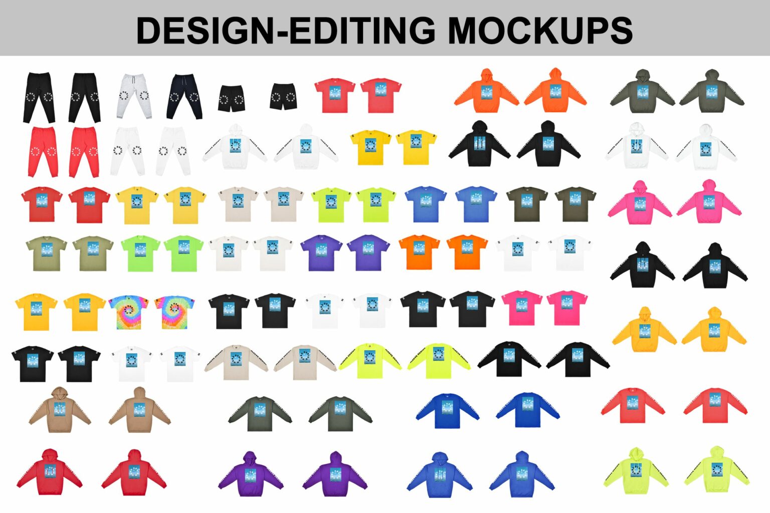 Shop Bundle Pack (58 Editable Mockups) - MasterBundles