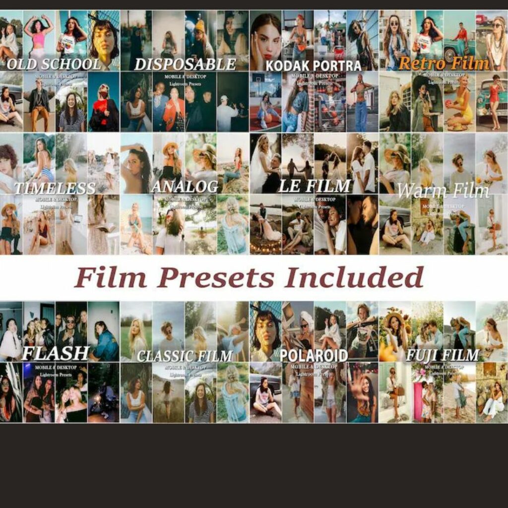 8000 Lightroom Presets, Mega Bundle Presets, Mobile Presets, Desktop Presets, Lightroom Spring ...