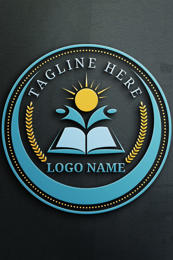 Premium School Badge Logo Design Kit - 100% Editable Vector Templates ...