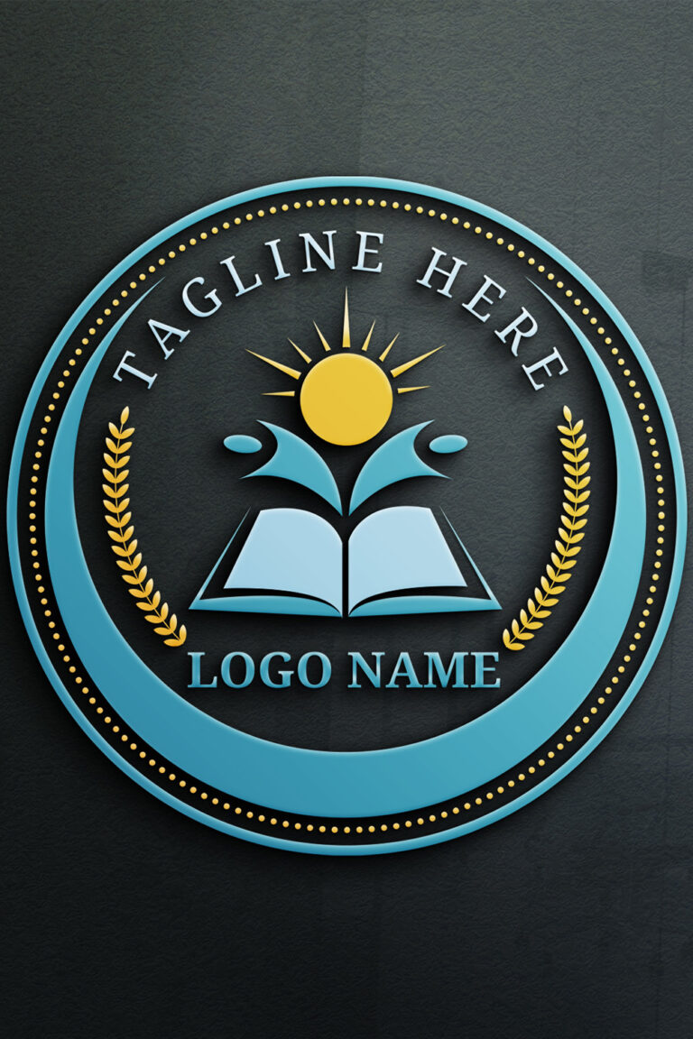 Premium School Badge Logo Design Kit - 100% Editable Vector Templates ...