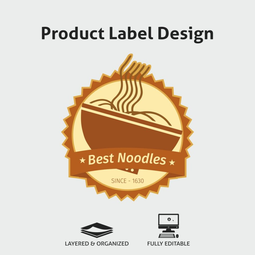 Product Label Design - MasterBundles