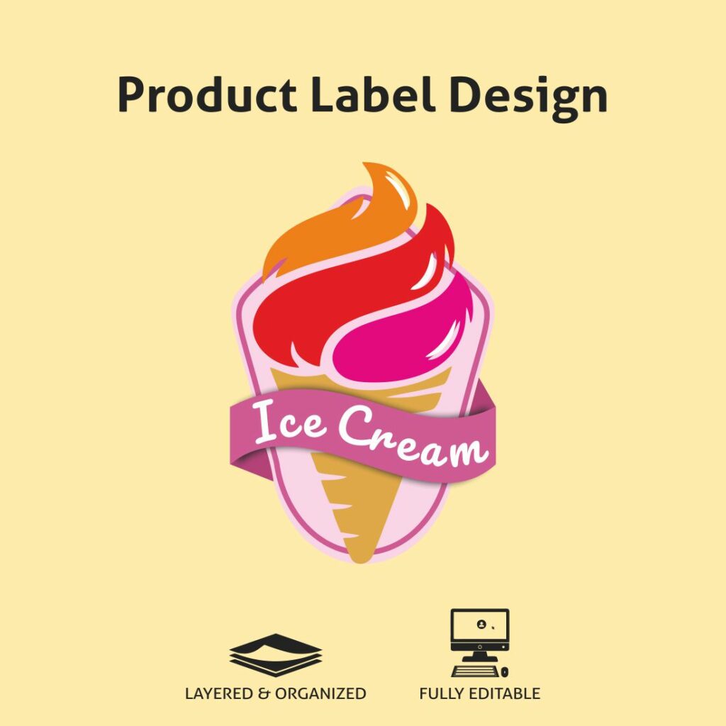 Product Label Design - MasterBundles