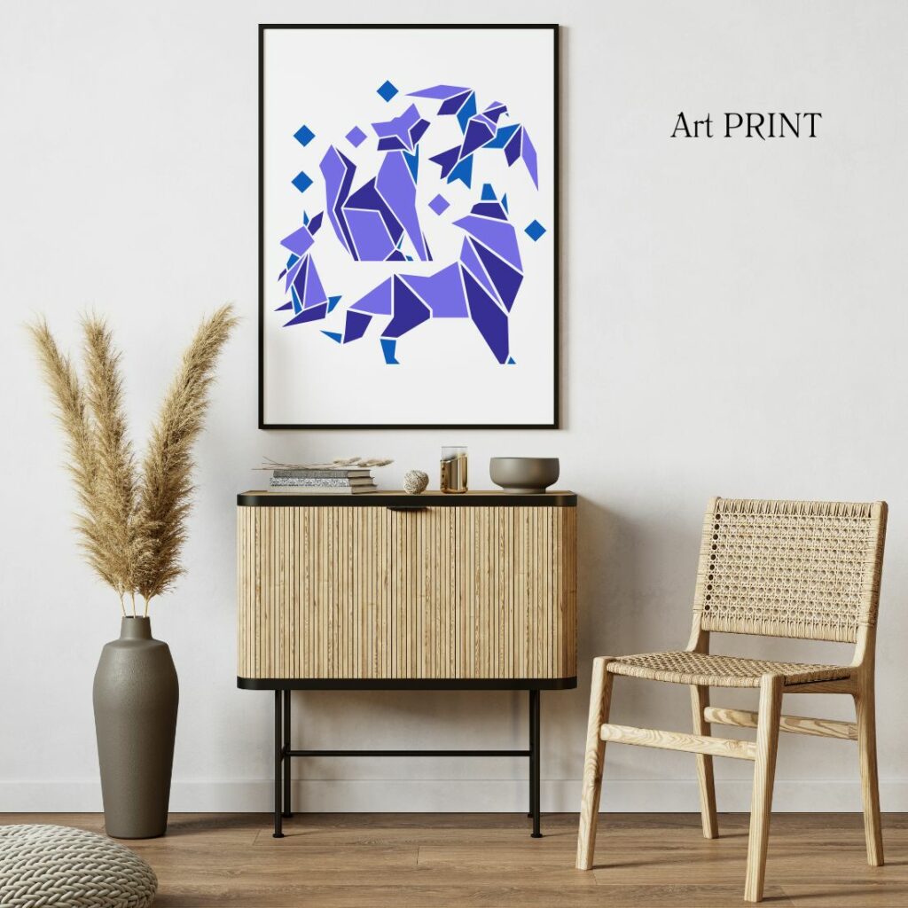 Abstract design art - MasterBundles