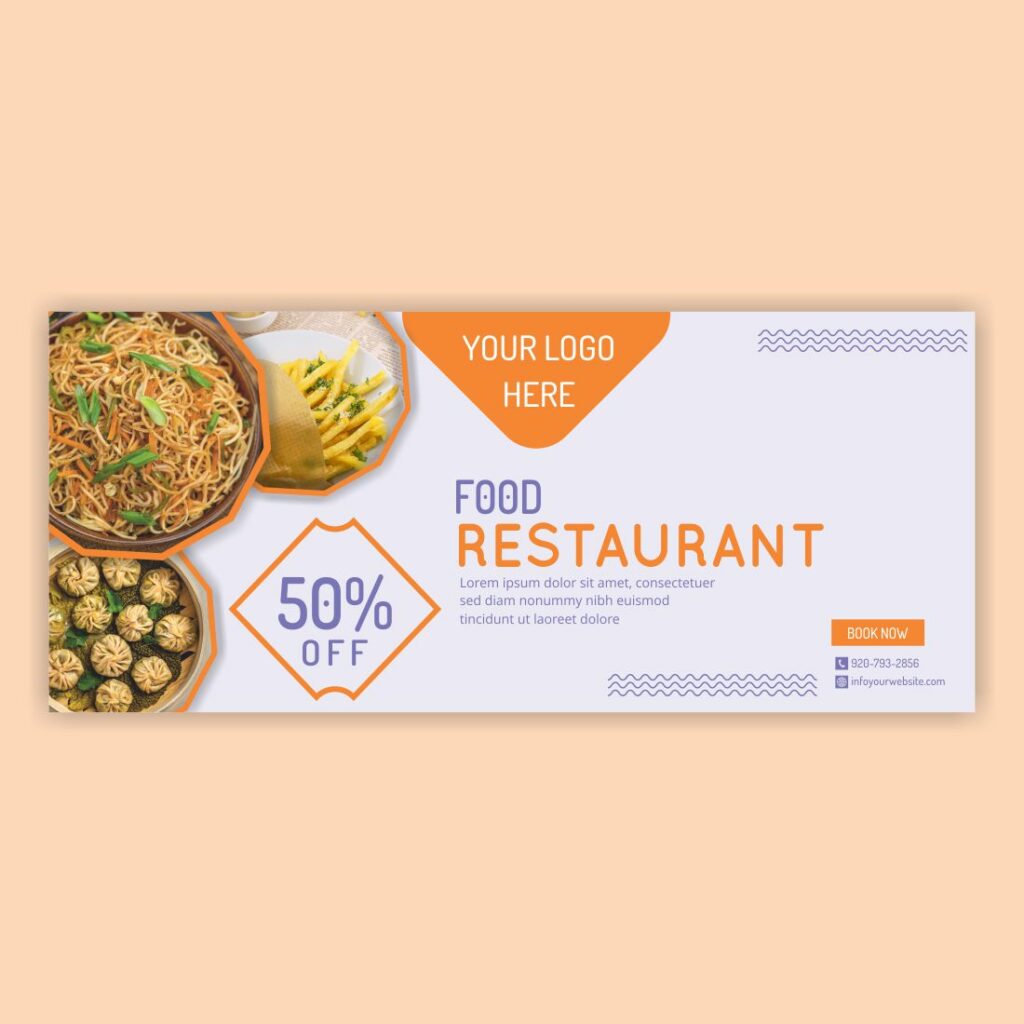 Food Web Banner Design - MasterBundles