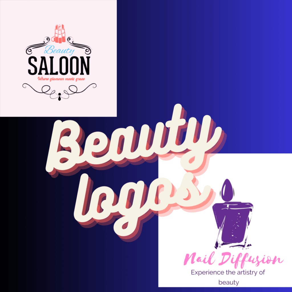 Beauty Salon Girl Silhouette Logo Design - MasterBundles
