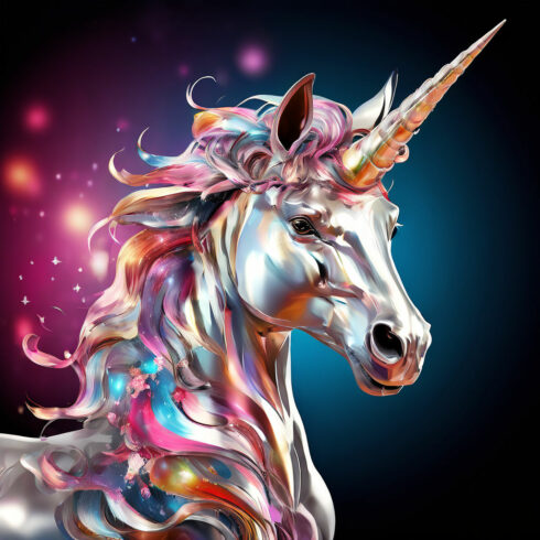 Unicorn clip art designs [ Bundle of 25 designs ] - MasterBundles