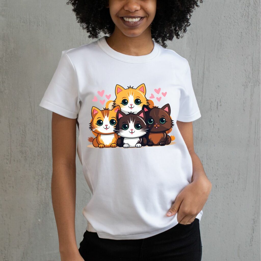 Cute cats design - MasterBundles