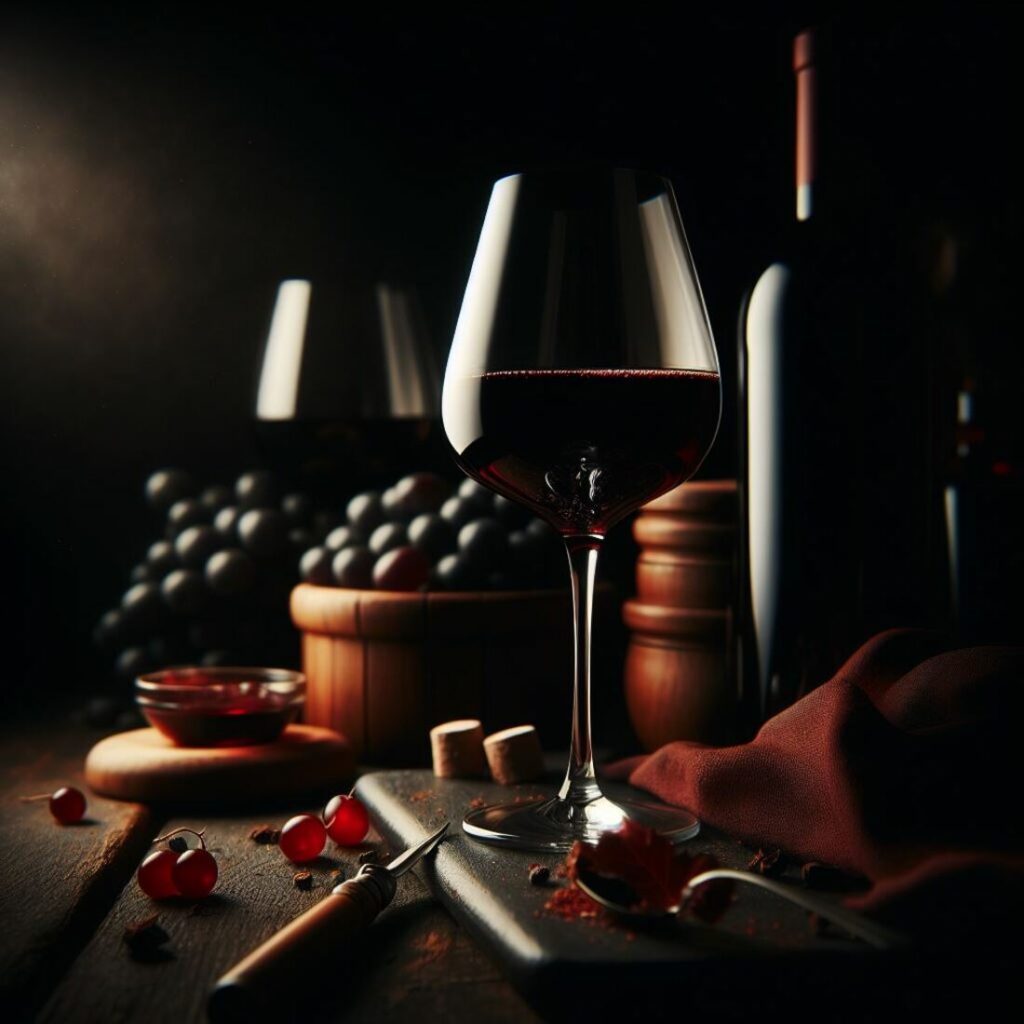RED WINE (7D). Realistic style 1754 - MasterBundles