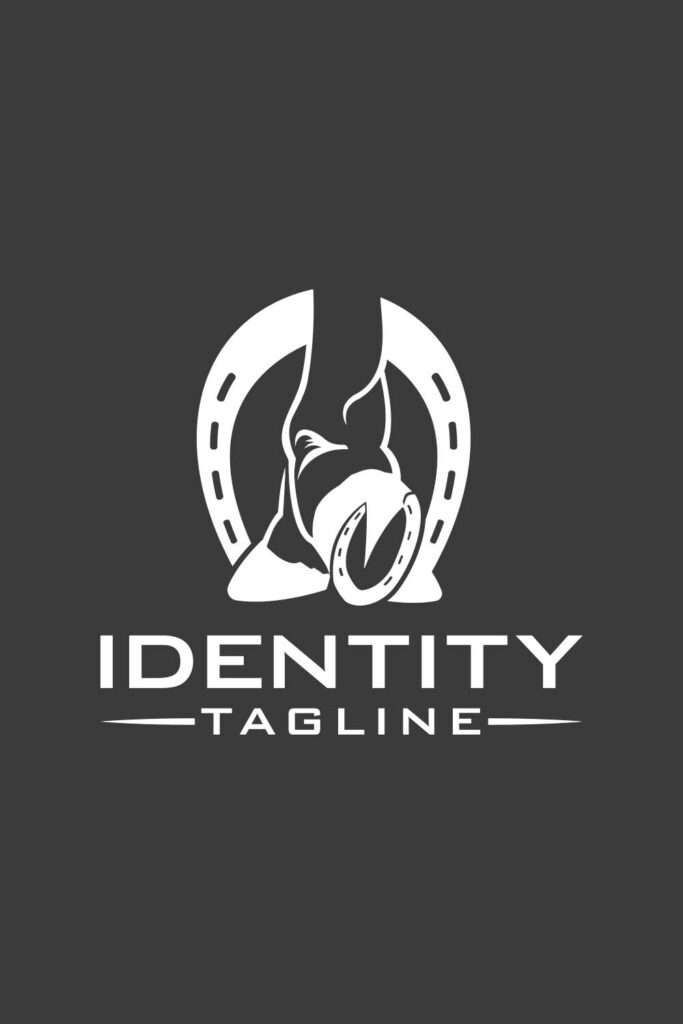 Horse Hoof Logo Design Elegant & Eye Catching - MasterBundles